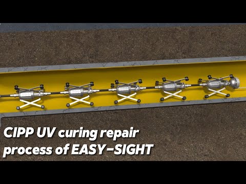 EASY-SIGHT UV CIPP Repair: Rapid, No-Dig Pipeline Restoration