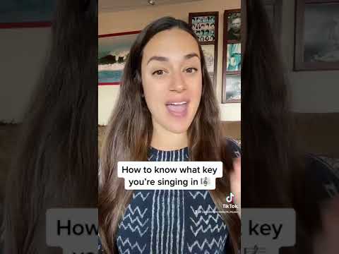 How to know what key you’re singing in #shorts