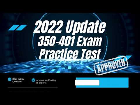 Cisco CCNP 350-401 Exam Dump | 100% PASS Exam