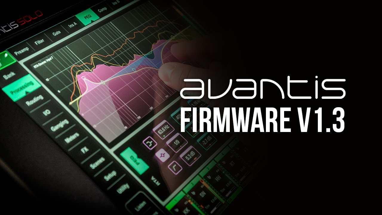 Avantis V1.3 Firmware Q&A