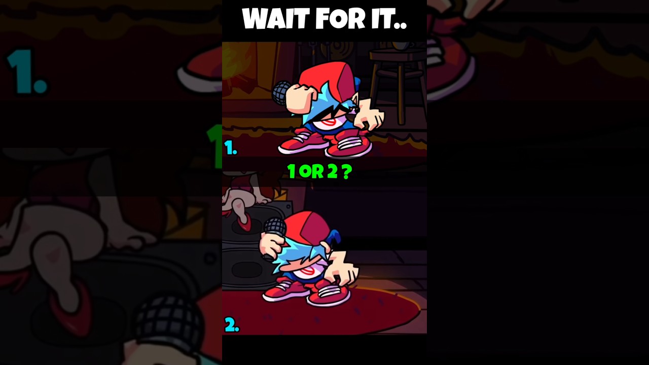 1 or 2 ?? | BF Transformation | FNF Mods | Animation Gameplay