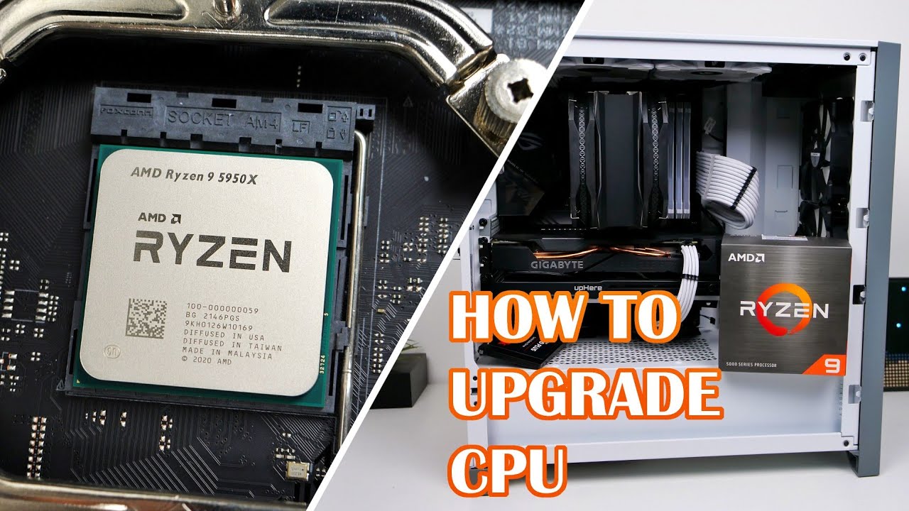 How To Upgrade Your CPU Step By Step | AMD Ryzen CPU Installation 2022
