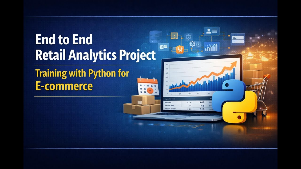 End to End Retail Analytics Project Training with Python for E-commerce
