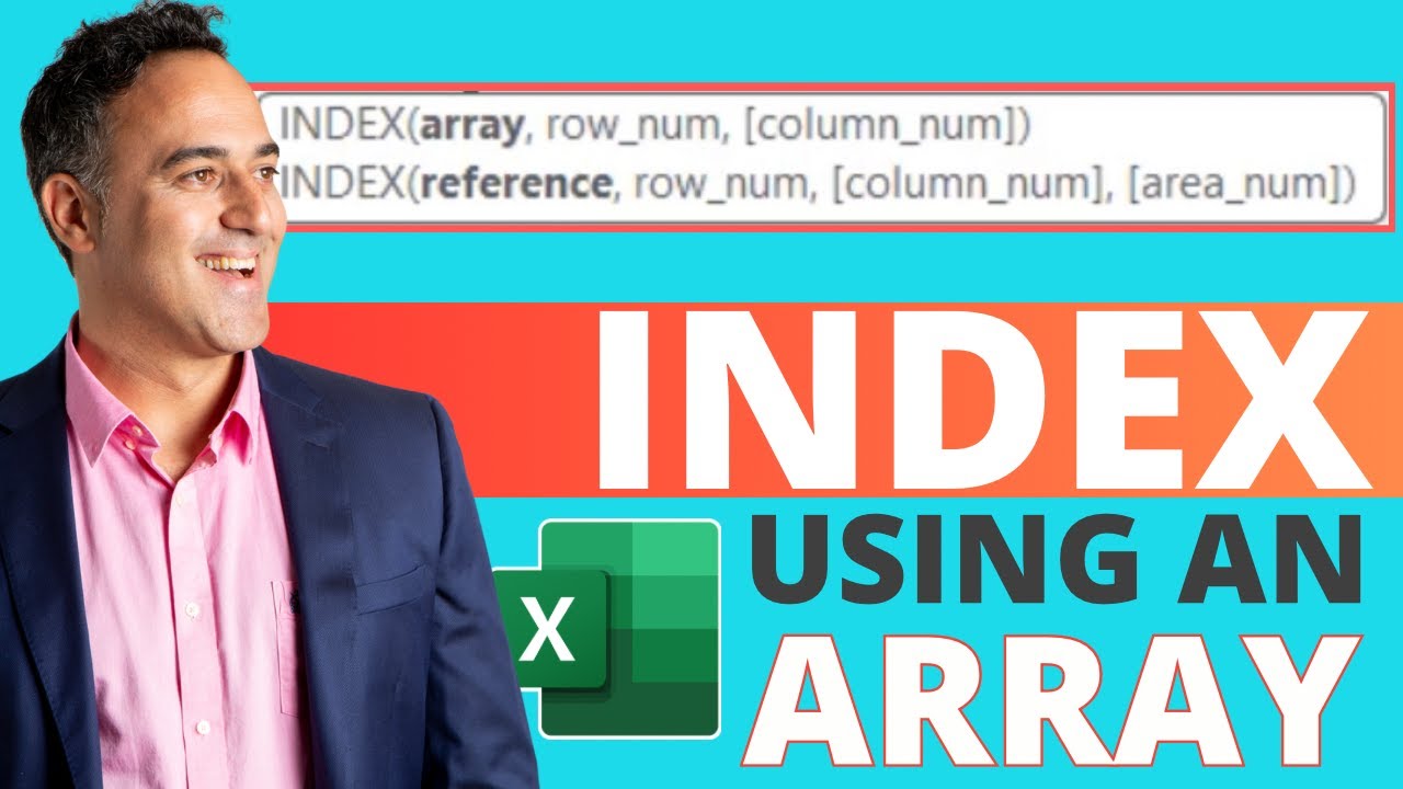 Master the Power of INDEX in Excel Using an Array