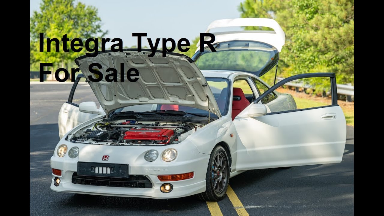 1998 Honda Integra Type R Walk Around Start Up Exhaust Championship White For Sale Car Cave USA
