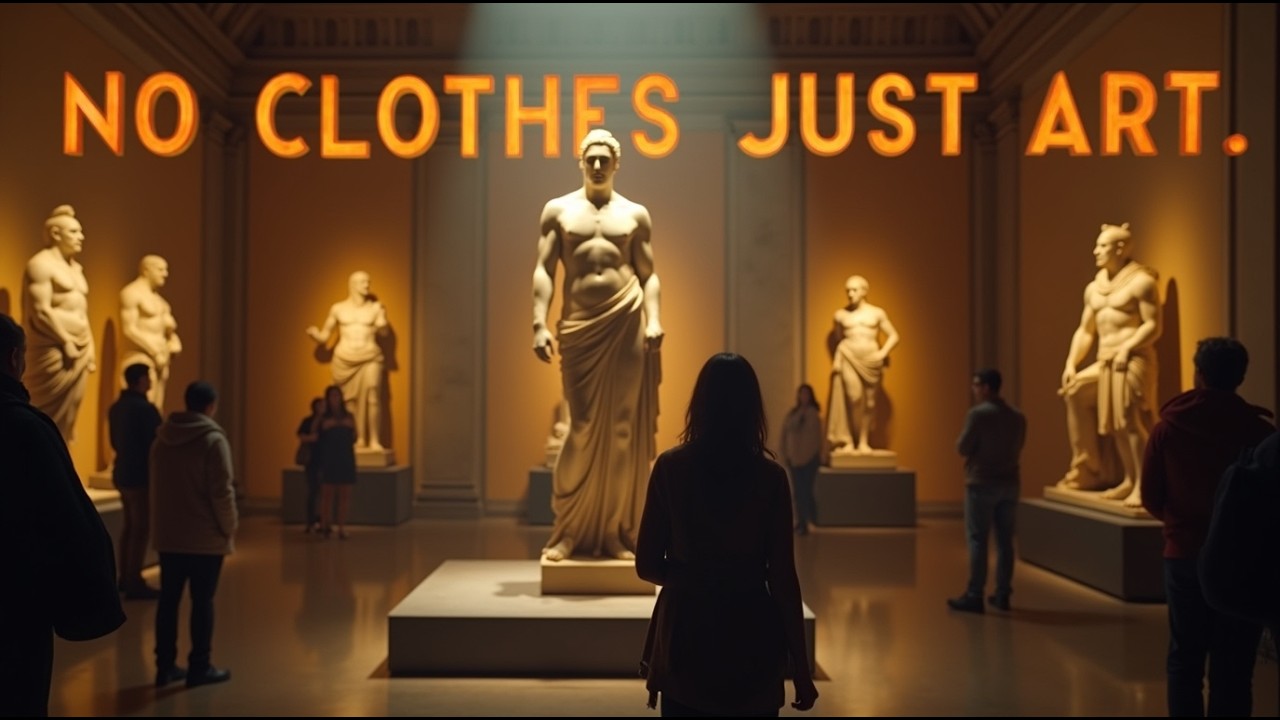 Greece’s Nude Art Exhibition – The Shocking Truth About Modern Nudity!