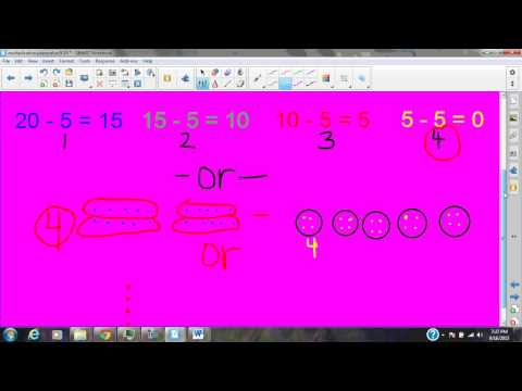 Division opposite of multiplication