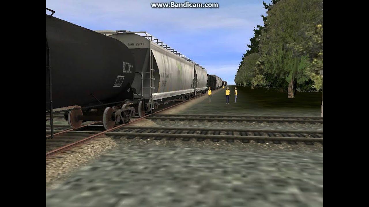 BNSF 4723 hits the diamond at Justiceburg (HD)
