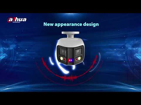 Dahua Original 2x4MP TiOC Duo Splicing Fixed-focal WizSense 8MP Camera IPC-PDW3849-A180-AS-PV C