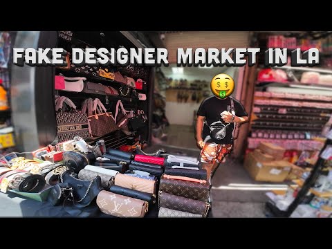 Hidden Fake Designer Markets In Los Angeles ***MUST WATCH***