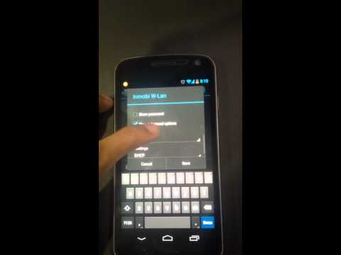 Tutorial for setting up a Proxy on Android