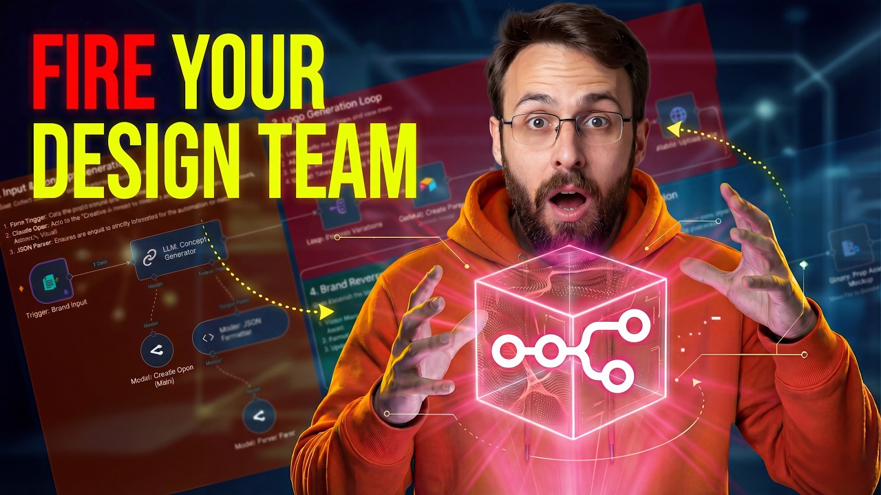 How to Generate a Full Brand Identity With AI! (Nano Banana Pro)