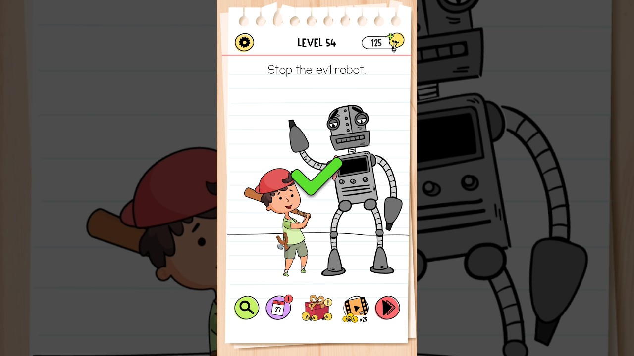 Brain Test level 54 🌞🌞 #trending #shortvideo #gaming #braintest #iqquiz #allgamesbraintest4