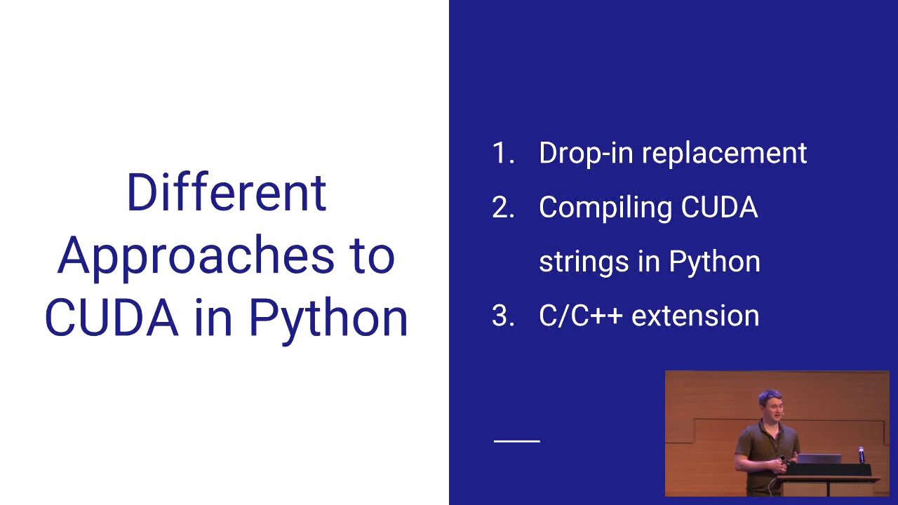 CUDA in your Python: Effective Parallel Programming on the GPU