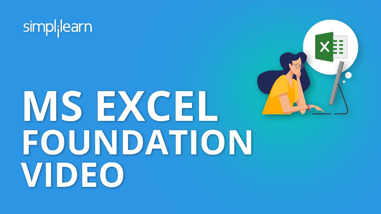 MS Excel Foundation Video | Microsoft Excel 2013 Tutorial