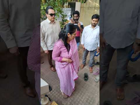 #sowmyagoud #jayasudha garu in chandramohan house #chandramohan #chandramohanhome