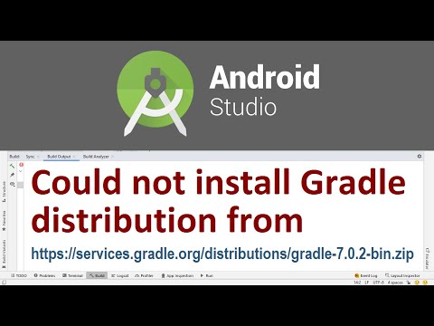 Fix Error: Could not install Gradle distribution from https://services.gradle.org in Android Studio