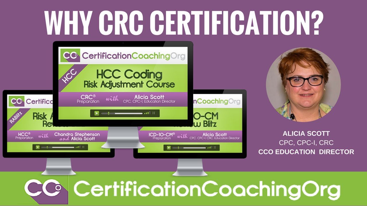 Why CRC Certification — Certified Risk Adjustment Course 2.0