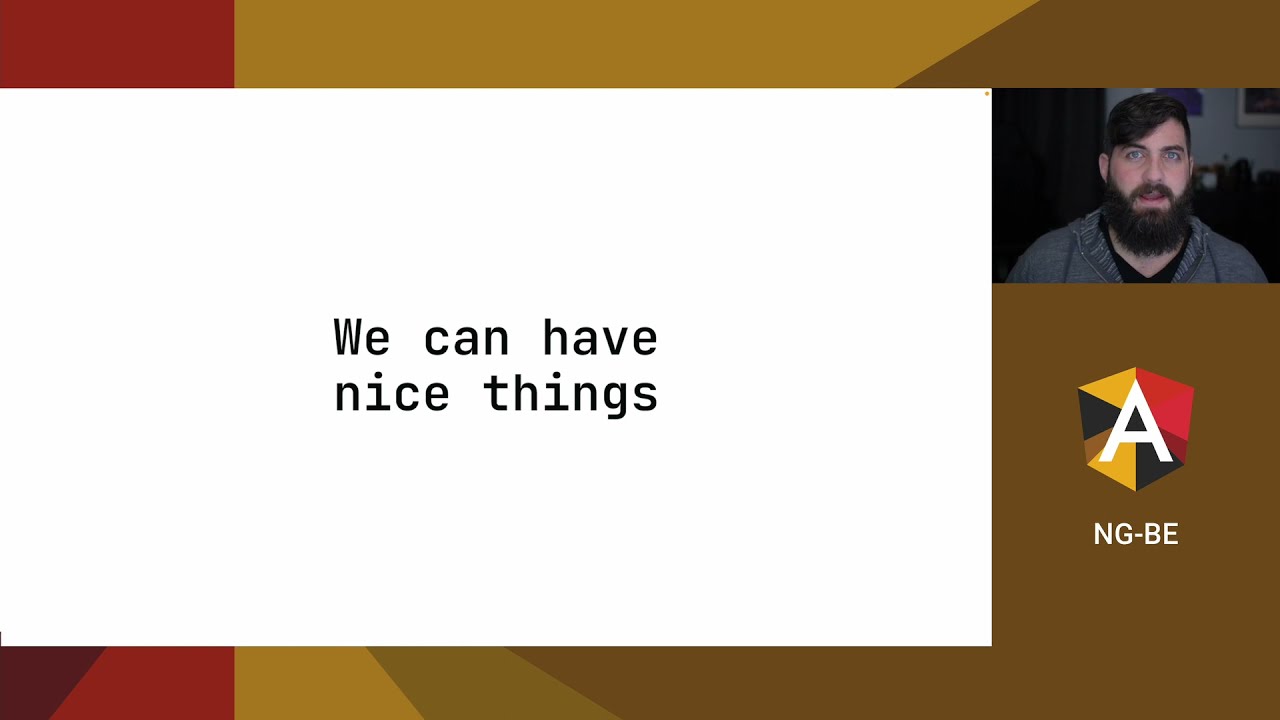 NG-BE 2021 - Lightning Talk - Mike Hartington - High performance design of angular