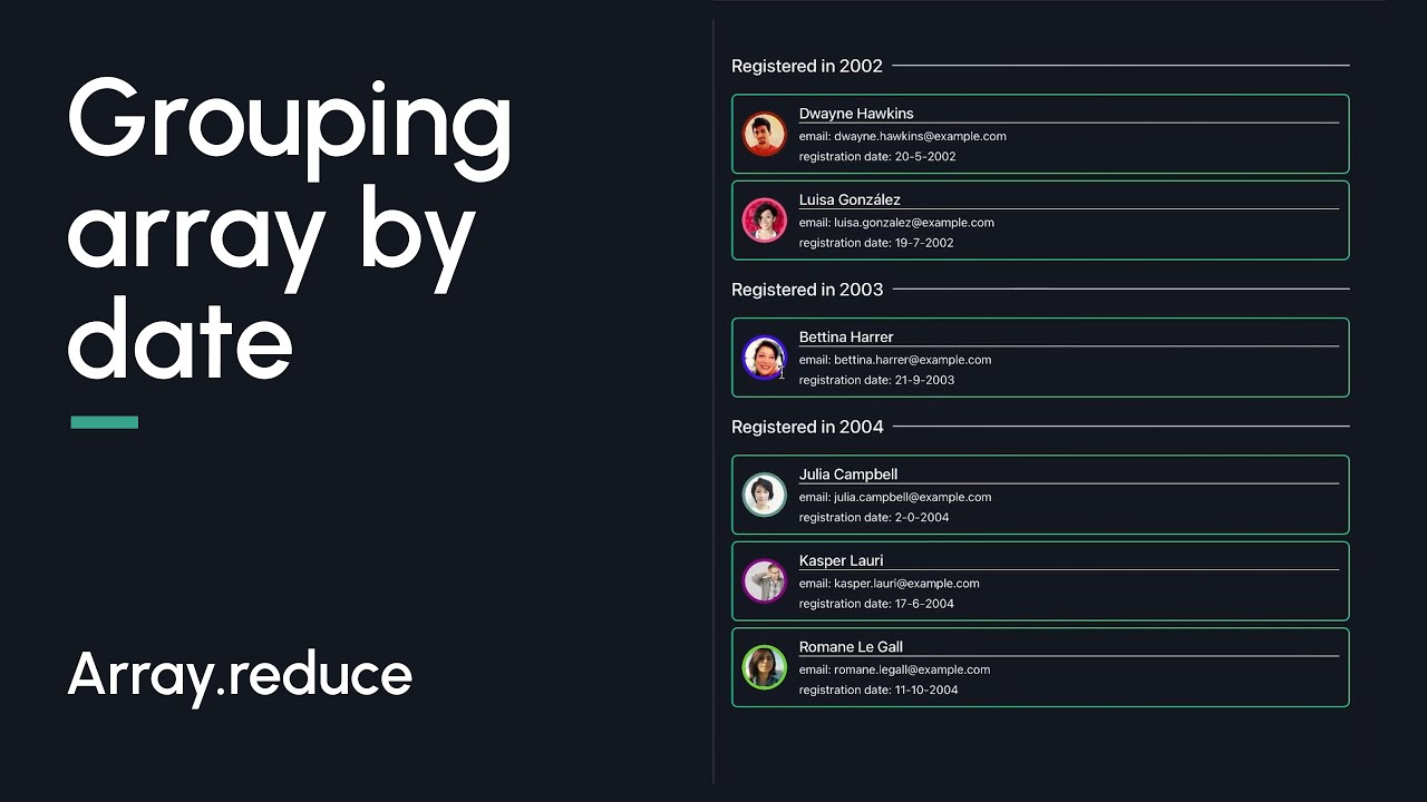 How to group an array using reduce | Array.reduce