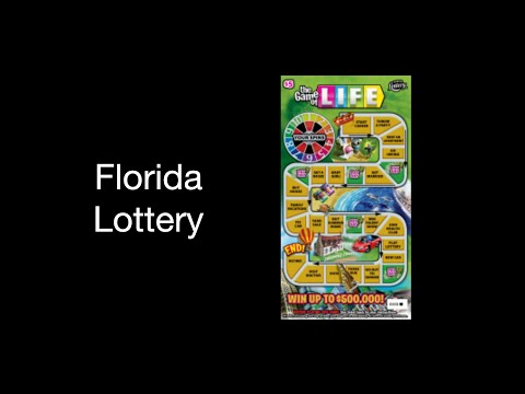 The Game Of Life - Florida Lottery $5 (August 2023)