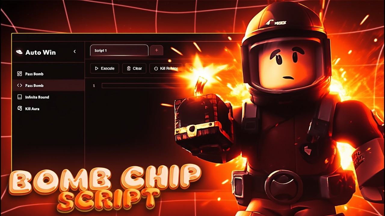 Roblox Bomb Chip Script NO KEY 2026 - UNLOCK ALL SKINS, FREE GAMEPASSES, AUTO WIN + OP FEATURES