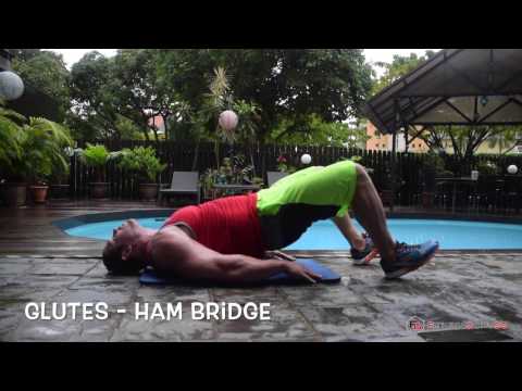 Glute / Ham Bridges (lower body – glutes and hamstrings) – FitnessGuruSG