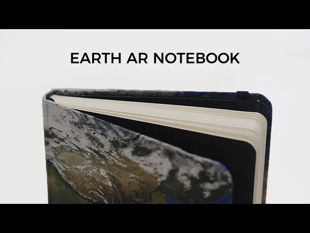 ＜最新のAR技術搭載＞一冊のノートで壮大な地球を体感する。「Earth AR ノートブック」販売開始 | PR EDGE