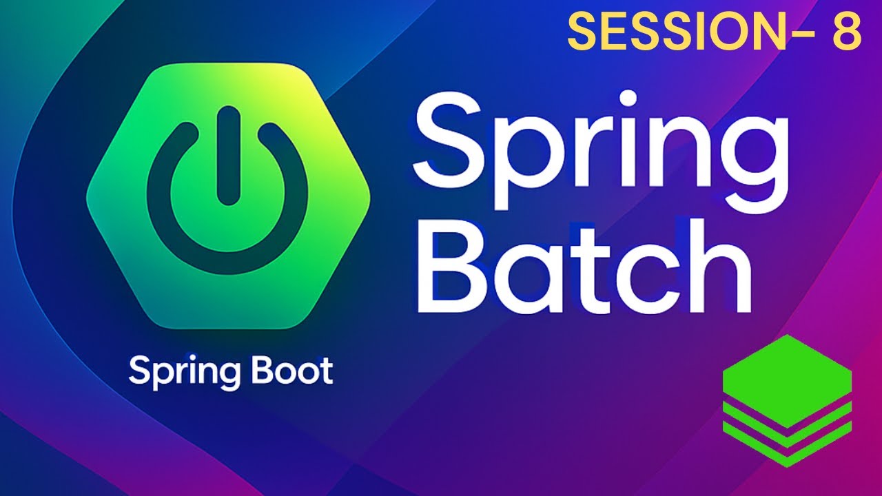 Session 8  - Spring Batch in Real-Time E-Commerce Project @JavaExpress