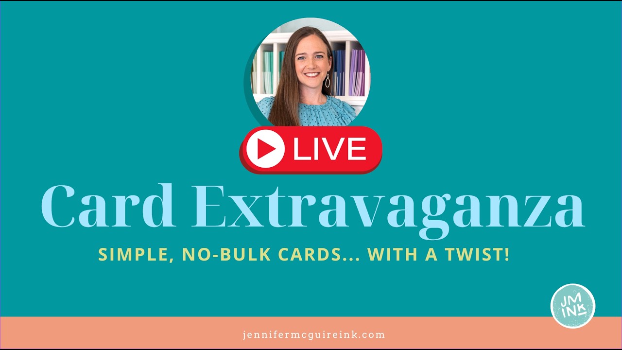 Card Extravaganza - Simple, No-Bulk Cards... With a Twist!