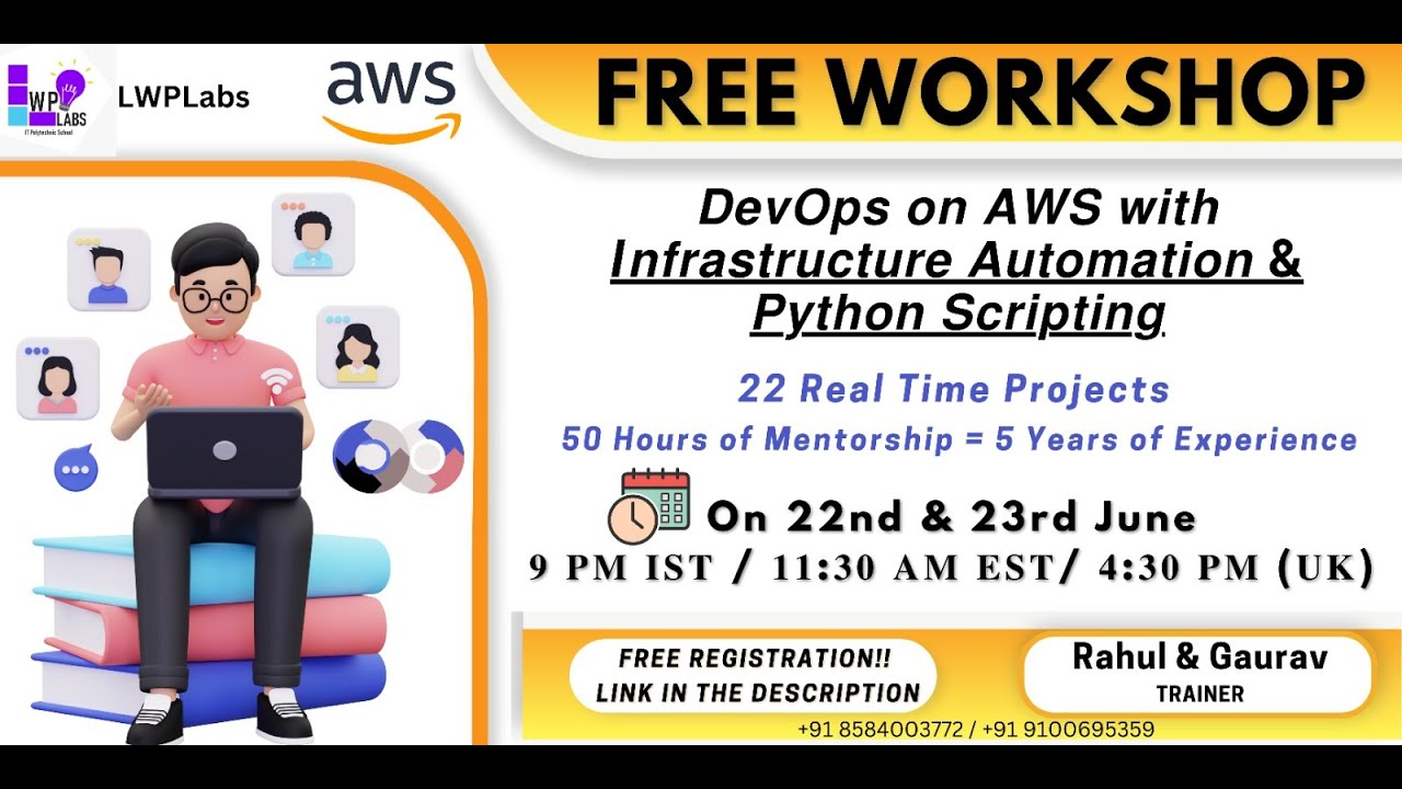 DevOps on AWS With Infrastructure, Automation & Python Scripting | Real Time DevOps Projects