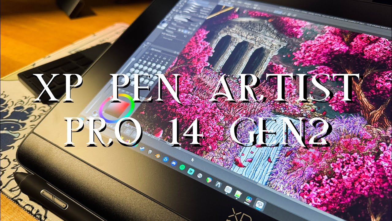 Unboxing & Thoughts from a newbie! - XP Pen Artist Pro 14 Gen2