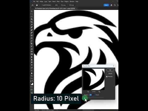 Fix Pixelated Logos Fast in Photoshop