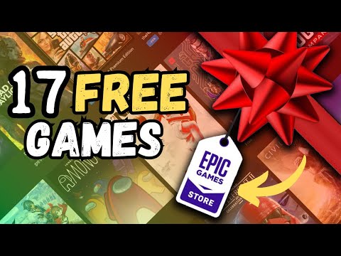 Epic Games Christmas Holiday sale 2023 - 17 FREE Games for you!