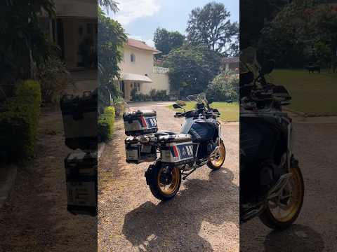BMW GS R1250 TROPHY PANNIER WRAP #bmwgsr1250 #trophy #gsadventure #bmwmotorradindia #painner