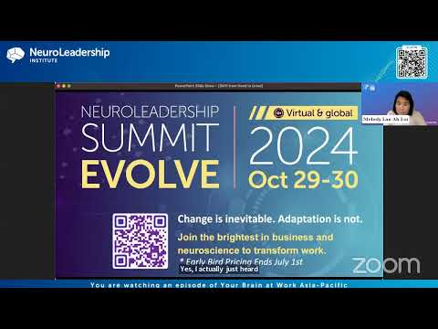 NeuroLeadership Institute's Webinar: Shift From Good To great