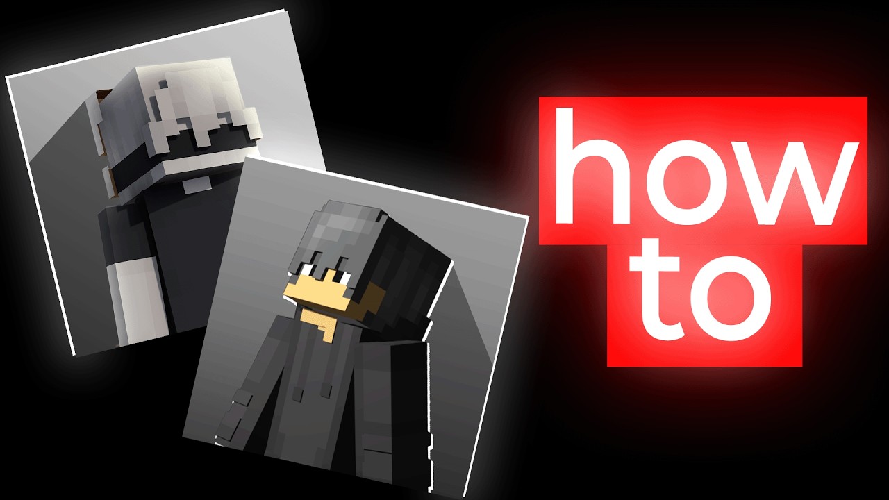 How I Make PREMIUM Minecraft Profile Pictures!