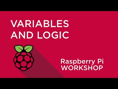 Raspberry Pi Workshop - Chapter 3 - Variables and Decisions - Video ...
