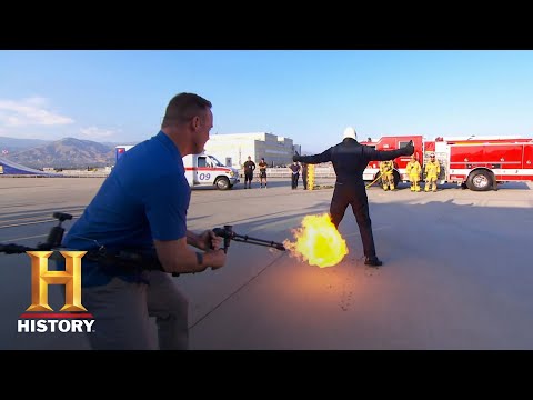 Evel Live 2: Daredevil Travis Pastrana Tests Fireproof Suit | History