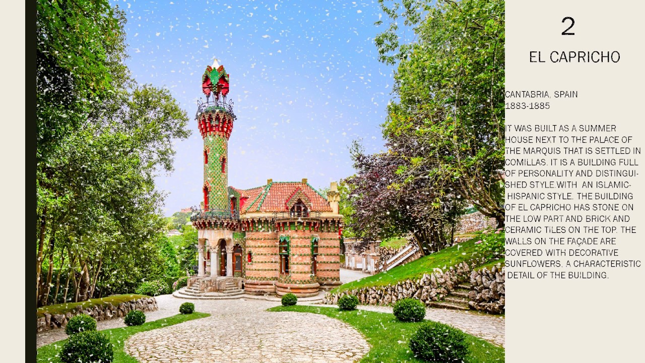 The Architecture Of Antoni Gaudi | TOP 10 STRUCTURE