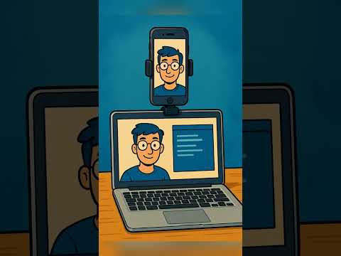 Transforma tu iPhone en una webcam HD sin esfuerzo! #LifeHacks #TechTips #ytshorts