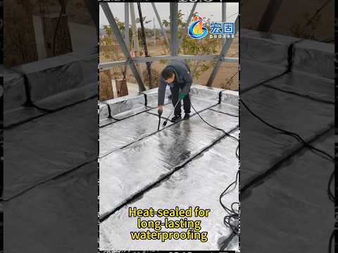 High-quality SBS modified bitumen roofing membrane offers excellent durability.#waterproof