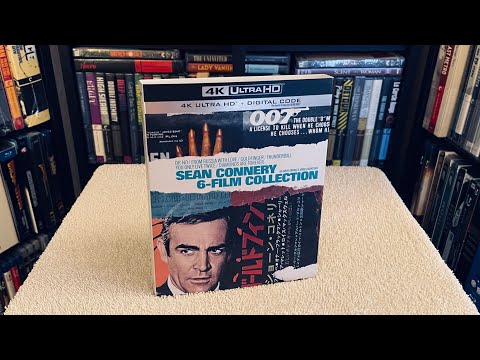 Sean Connery 6-Film James Bond 4K UHD Collection REVIEW / Unboxing | 007