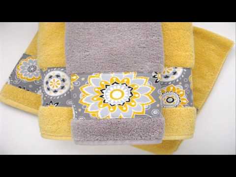 Bathroom Decor Grey And Yellow