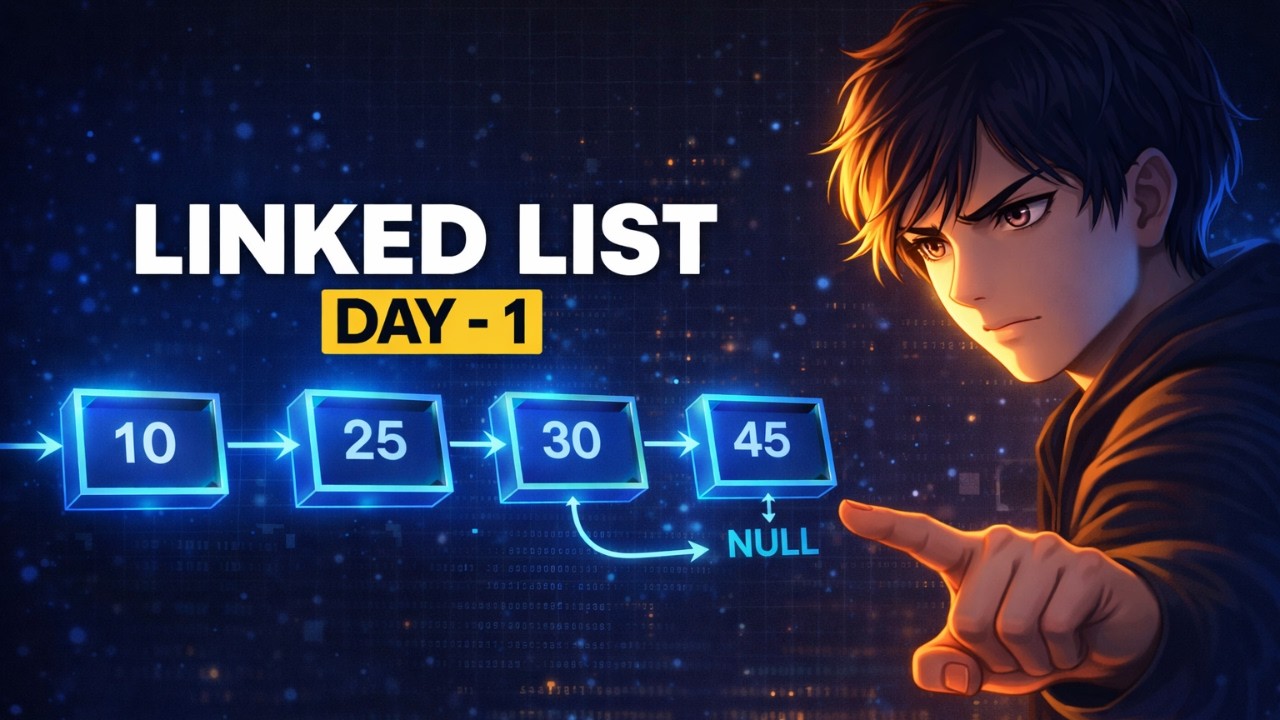 LeetCode DSA Day 18 | Linked List | 100 Days DSA Challenge | Placement Prep 2026 #FAANG