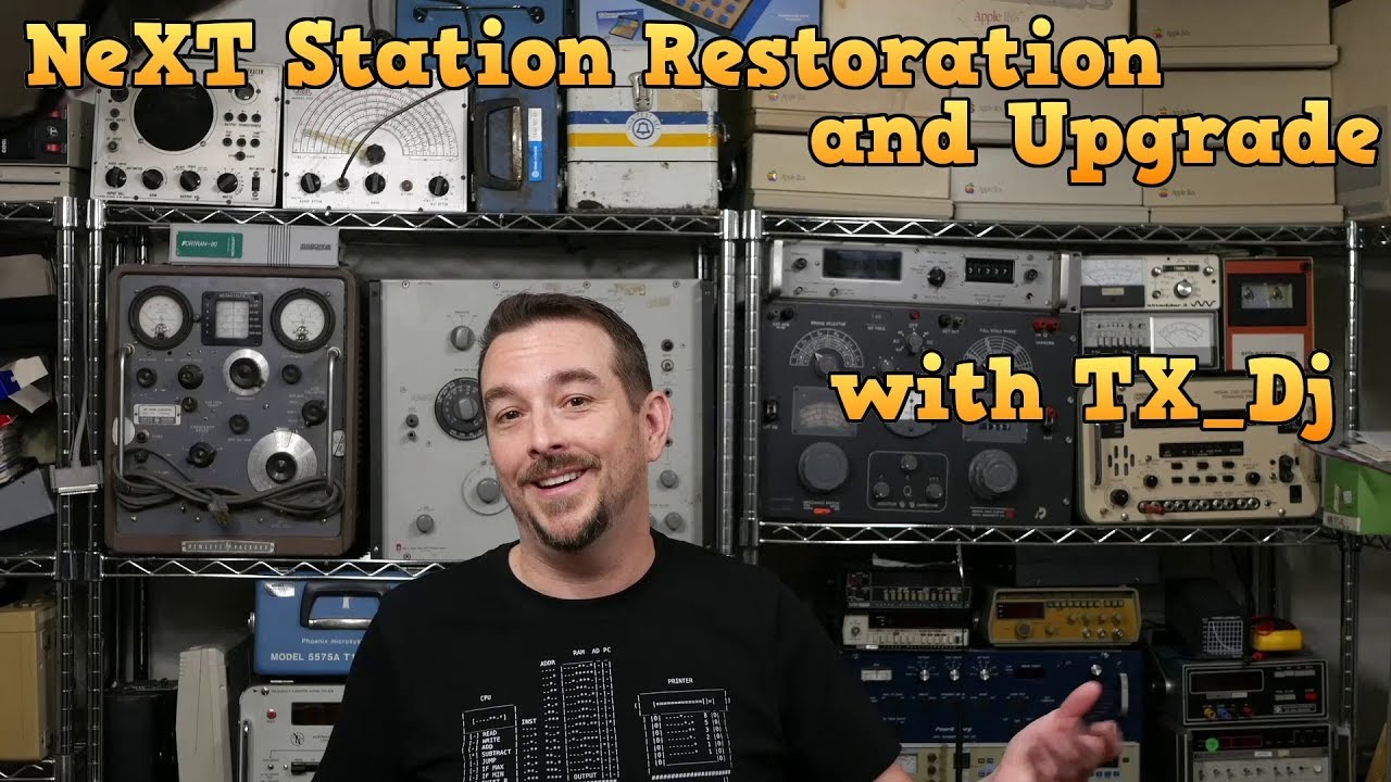 The 8-Bit Guy — NeXTStation Restoration and Upgrade (eng)