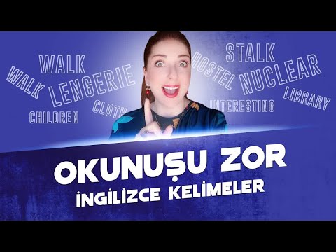 Okunuşu Zor İngilizce Kelimeler | NUCLEAR - STALK