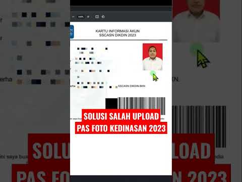 Solusi salah upload foto akun sekolah kedinasan 2023✅