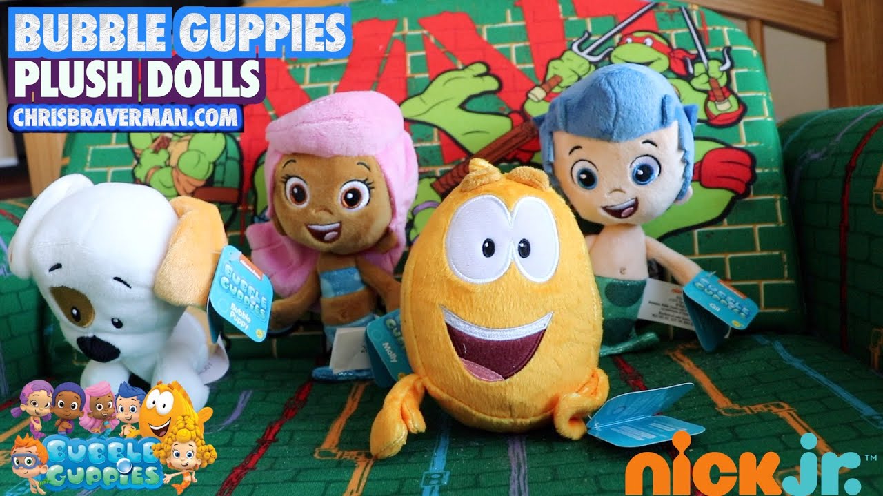 Bubble Guppies Plush Dolls (Nick Jr)
