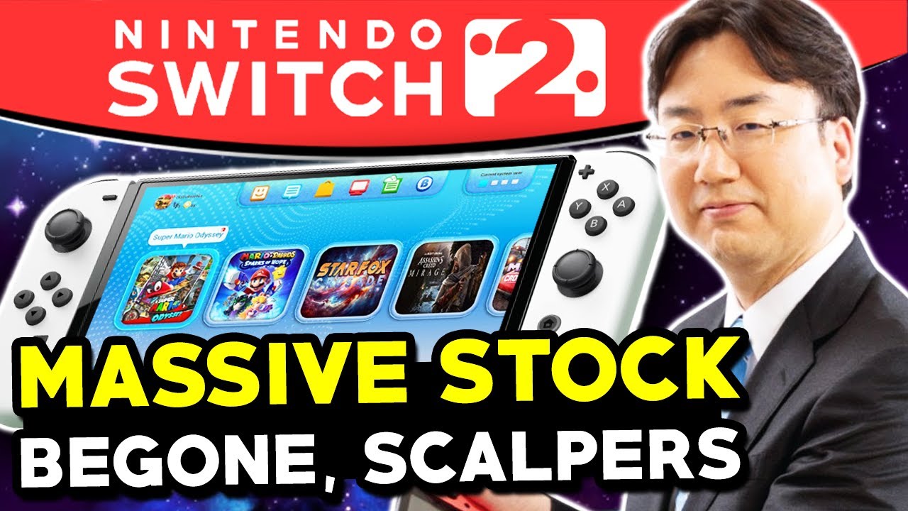 Nintendo Preparing MASSIVE Switch 2 Launch?